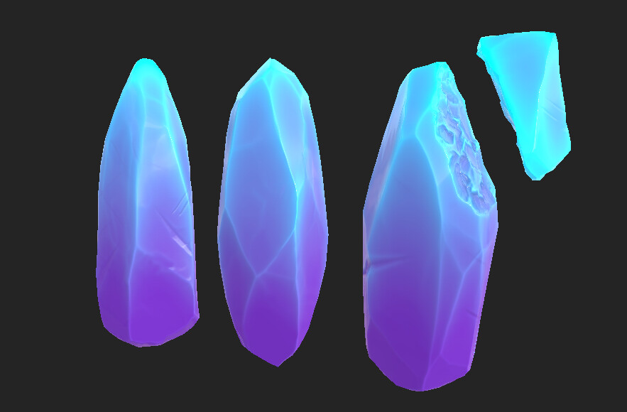 Thetra Games - Stylized Mana Crystals