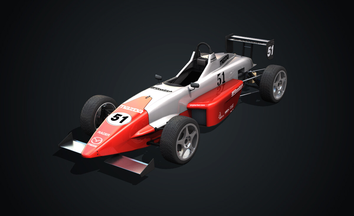 ArtStation - Formula 2000 - Skip Barber Racing School Trainer