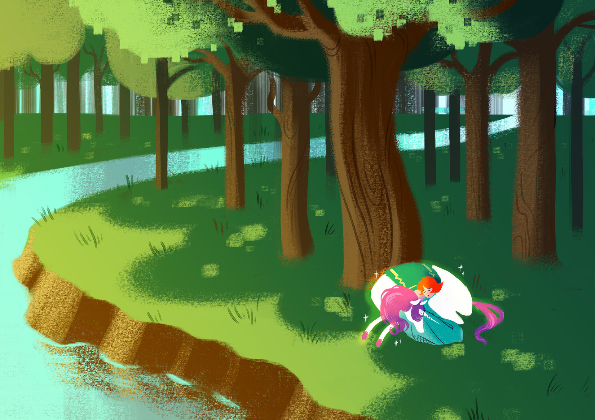 ArtStation - Tired Adventurers