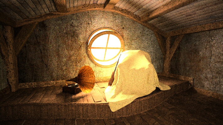 ArtStation - The Attic Wip