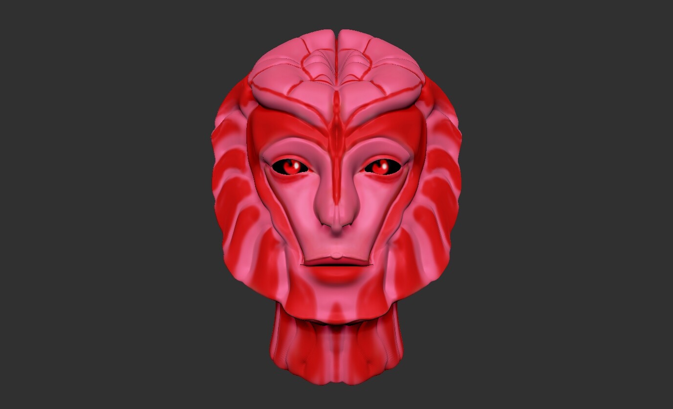 ArtStation - Demonic Head (WIP)