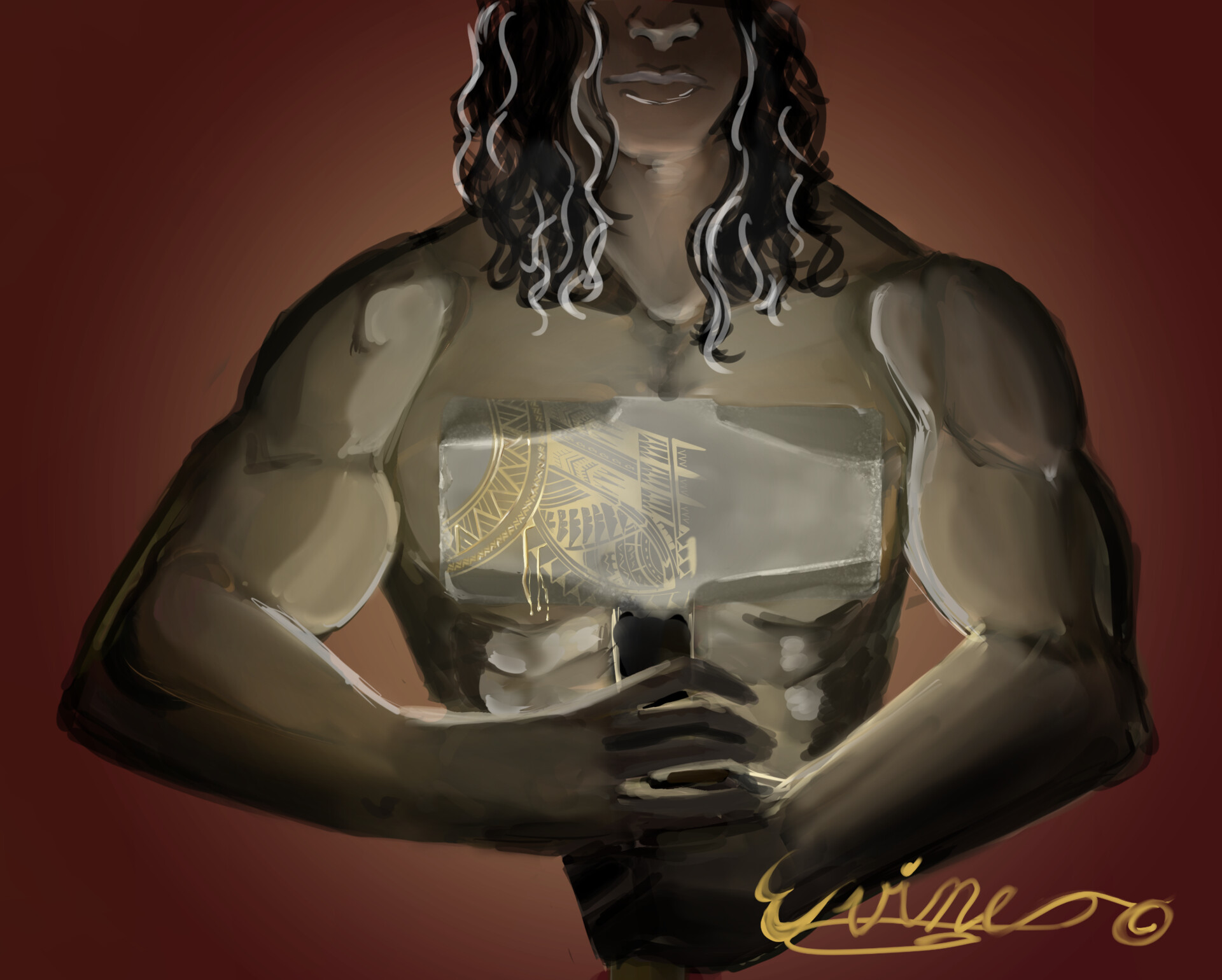 ArtStation - Sledgehammer cosplay commission