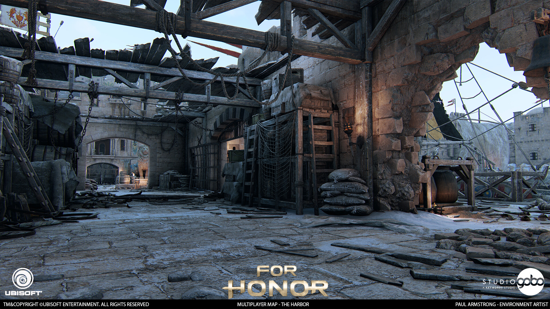 Paul Armstrong Art - For Honor - (Dominion Map) The Knights Harbor