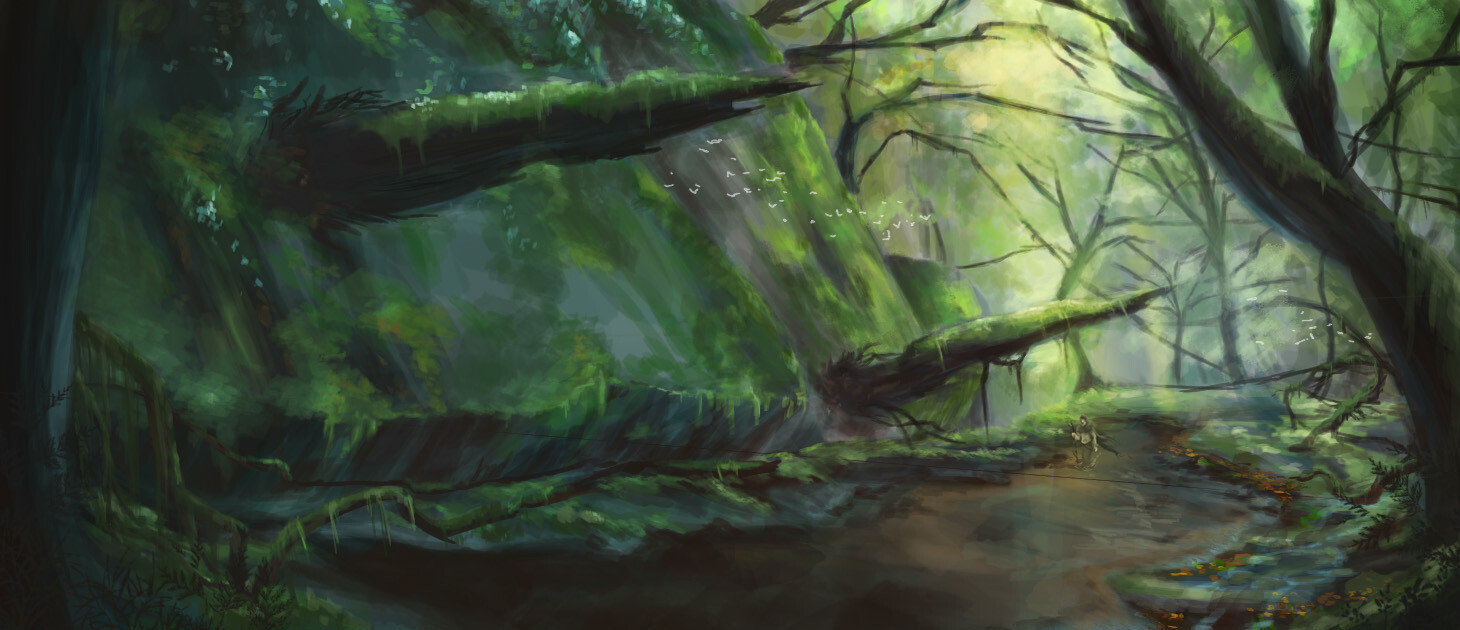 ArtStation - Fantasy Forest
