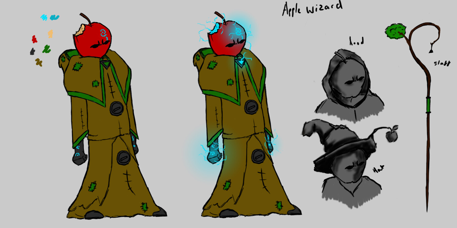 ArtStation - Apple Wizard