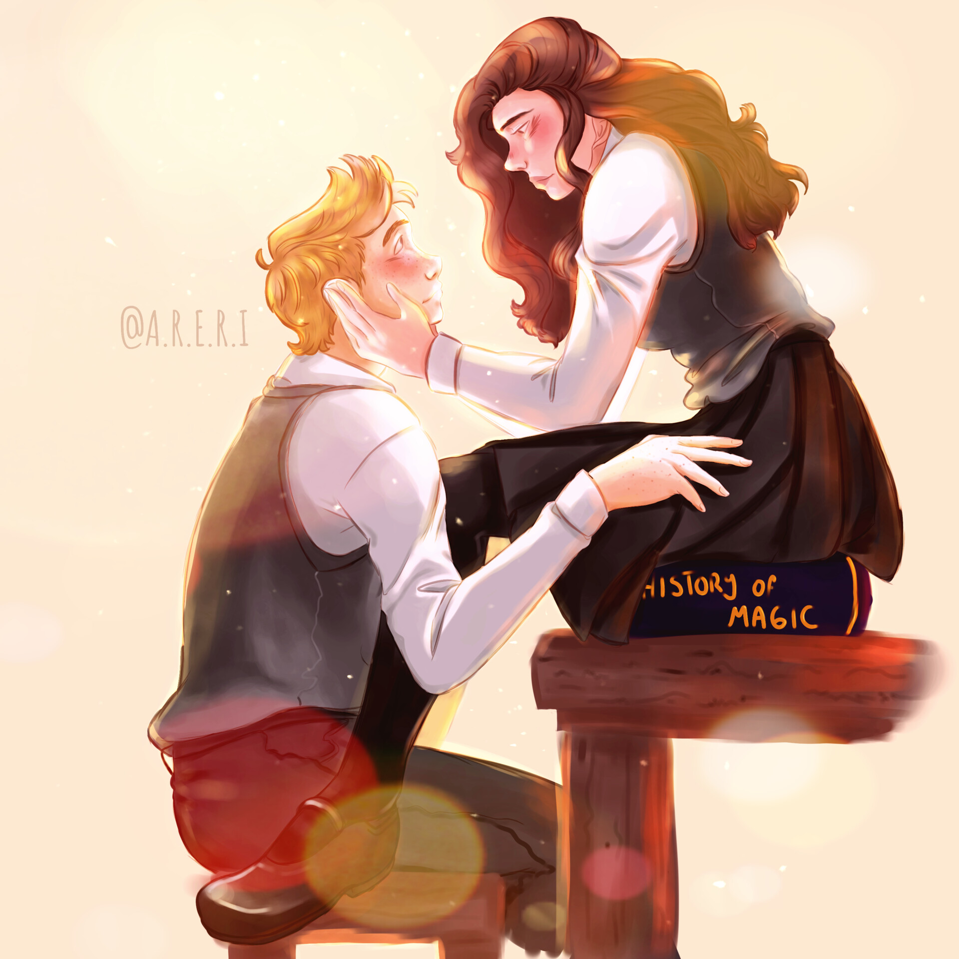 ArtStation - Ron & Hermione