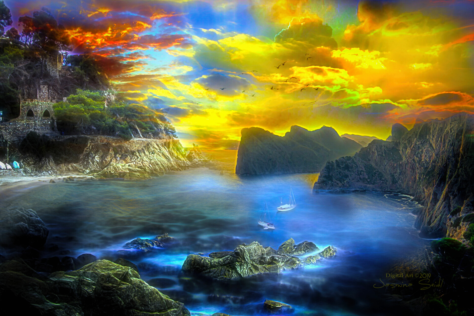 ArtStation - Peaceful Place