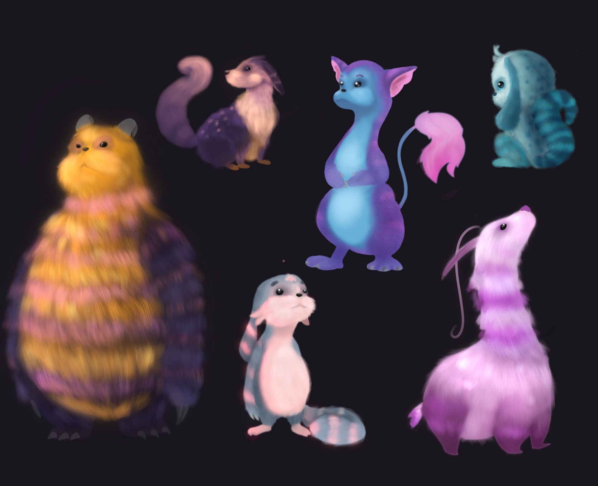 fantasy forest creatures