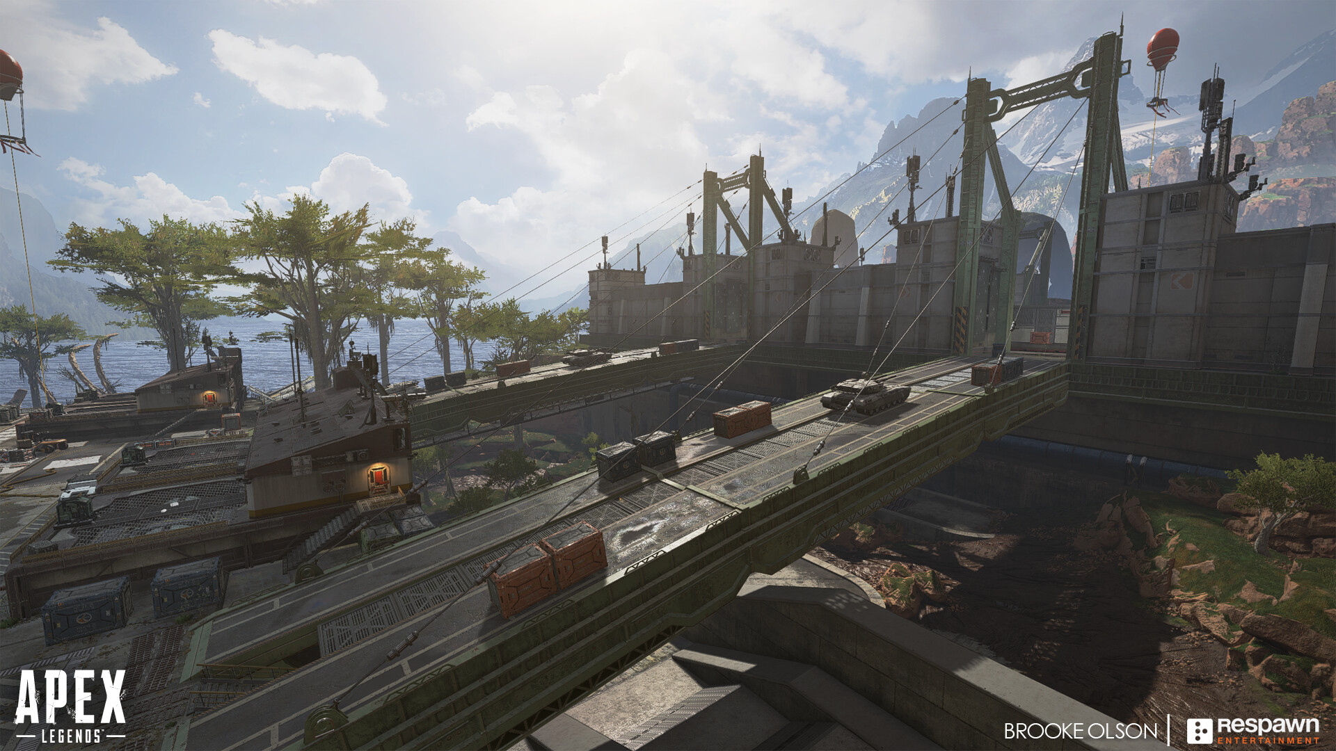 Brooke Olson - Apex Legends - King's Canyon - Hydro Dam Bridge