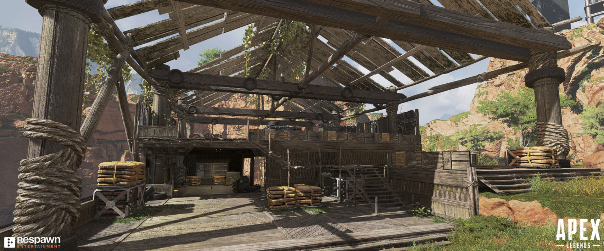 Paul Tran - Apex Legends - Kings Canyon - Bridges