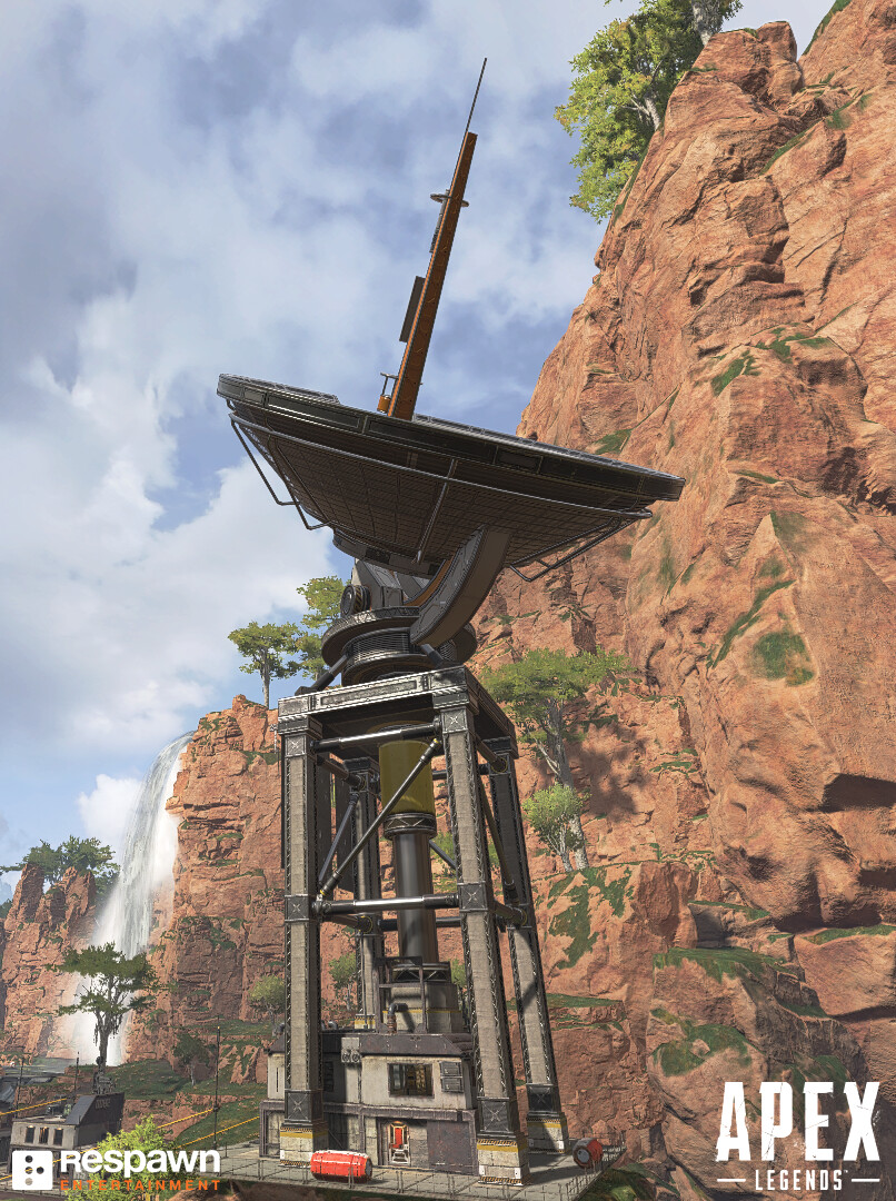 Paul Tran - Apex Legends - Kings Canyon - Relay Satellite base