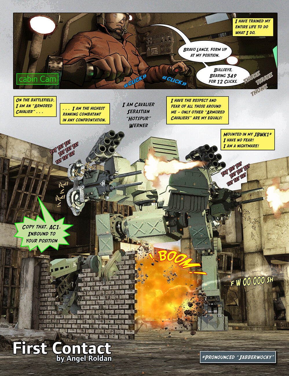 Joseph Angel Roldan - War Raged: Issue 00 - Indie Comic Book