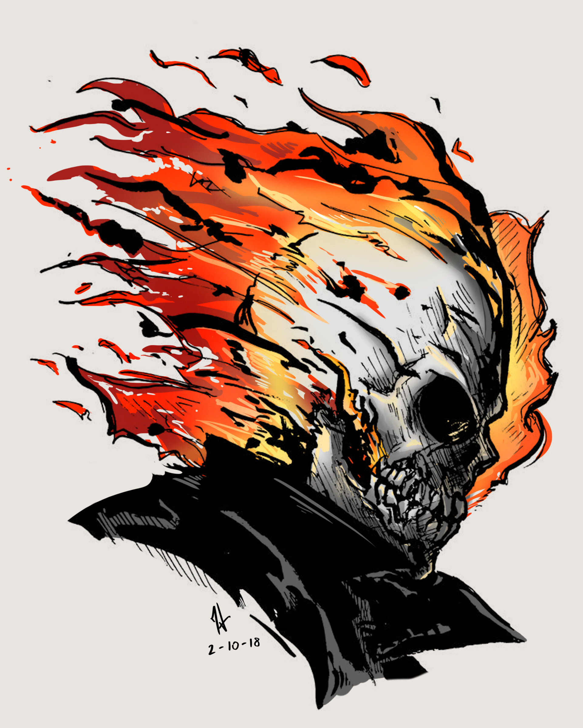 ArtStation - Ghost Rider