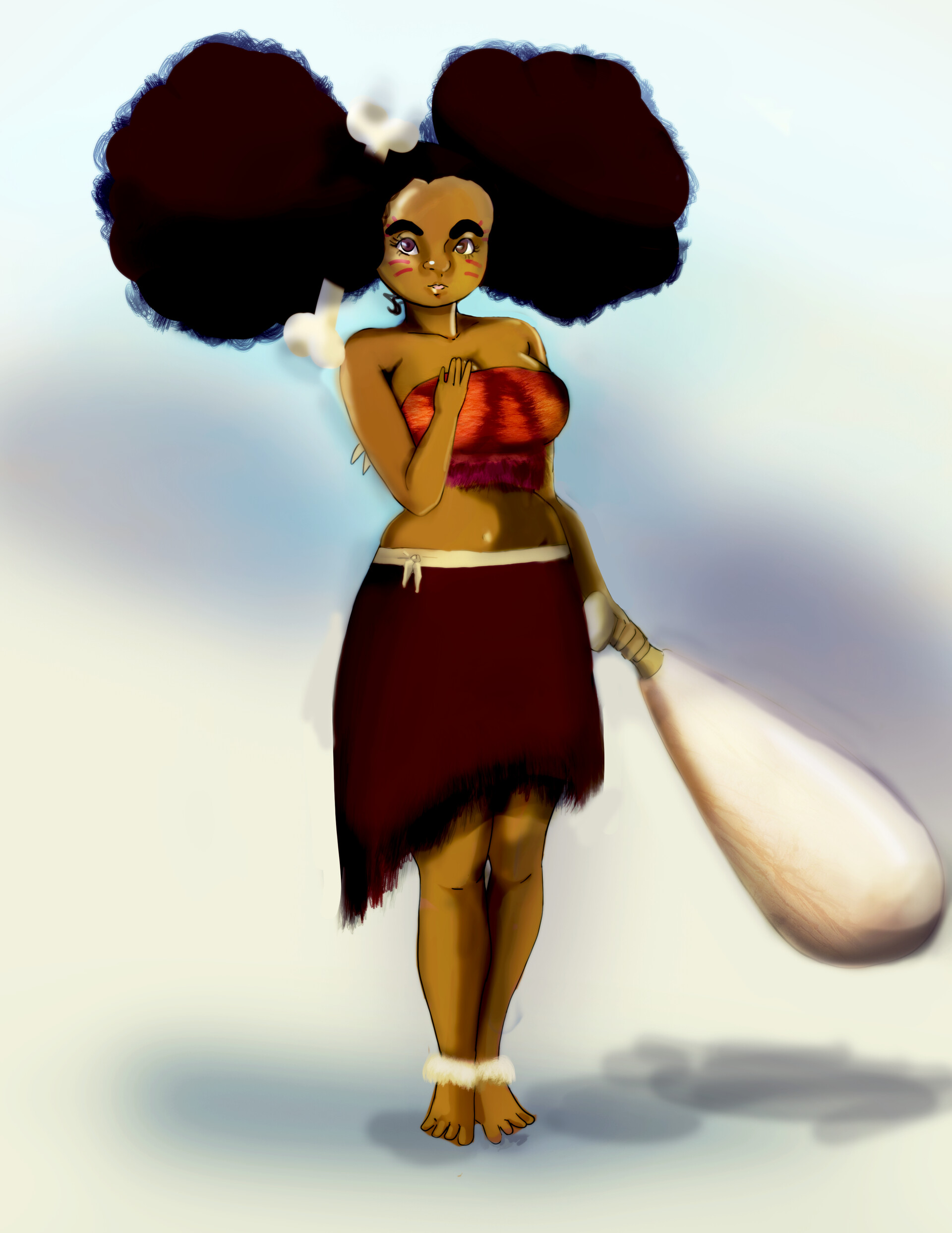 ArtStation - Cave women