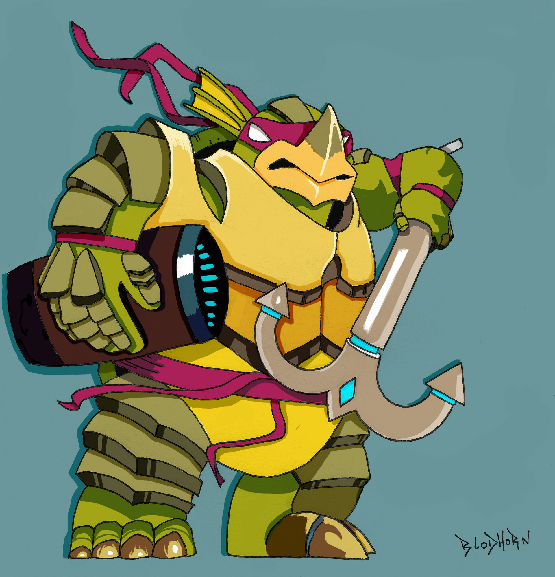 ArtStation - Makoa TNMT