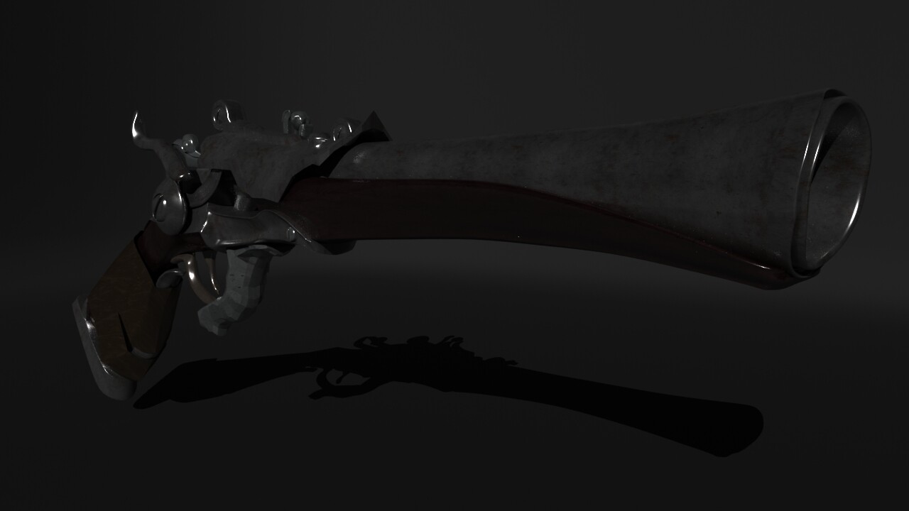 ArtStation - HunterPistol