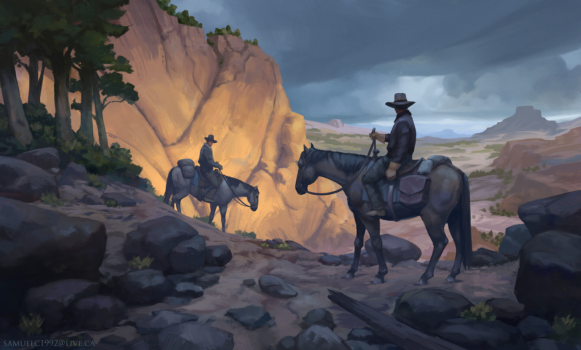 ArtStation - Cowboys