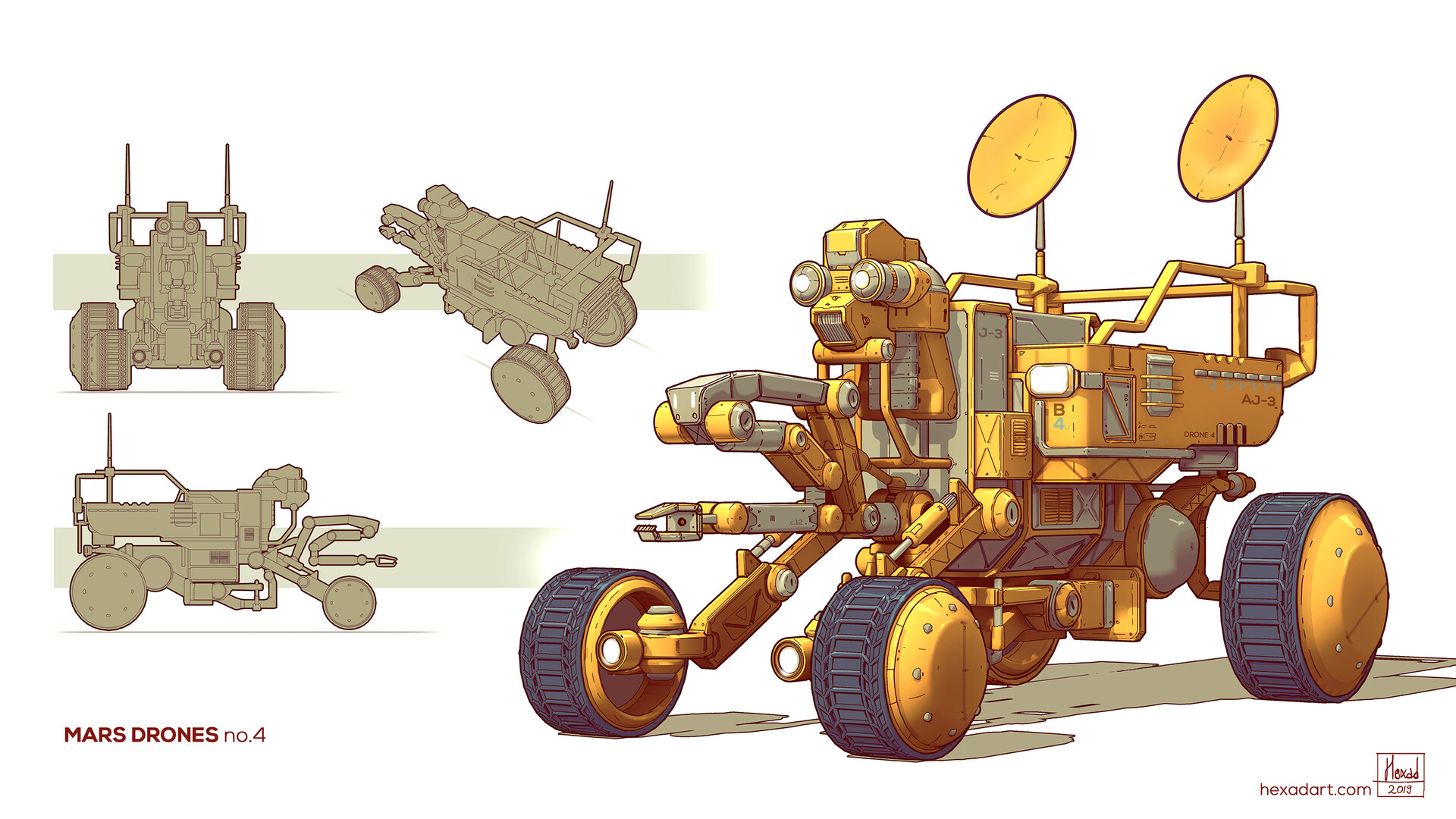 ArtStation - Robot Drone #4