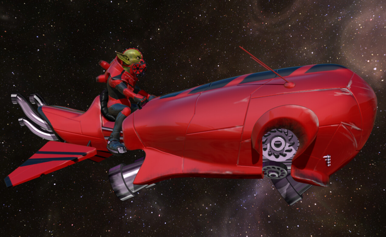 ArtStation - Space Bike