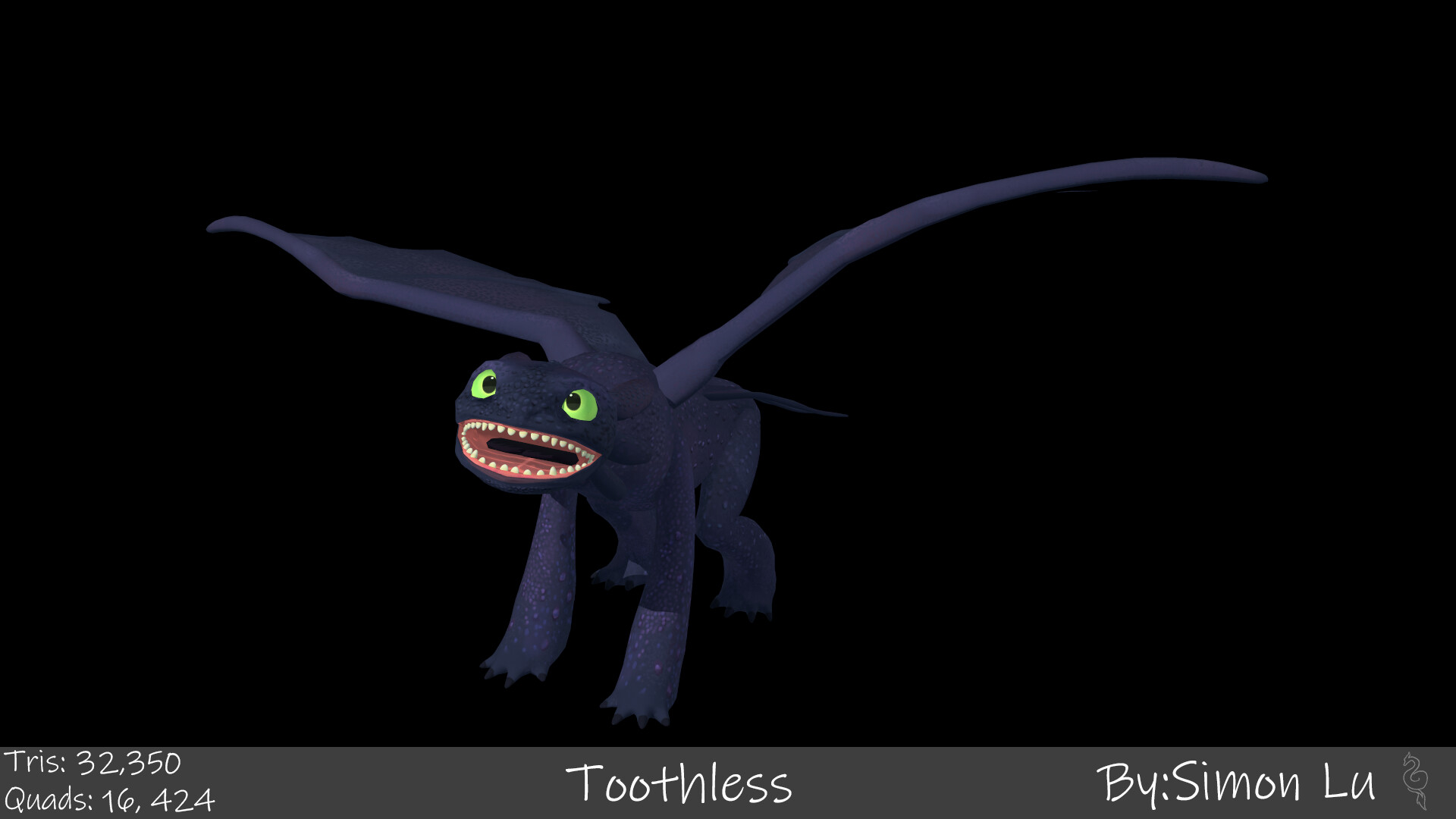 Simon Lu - Toothless Island