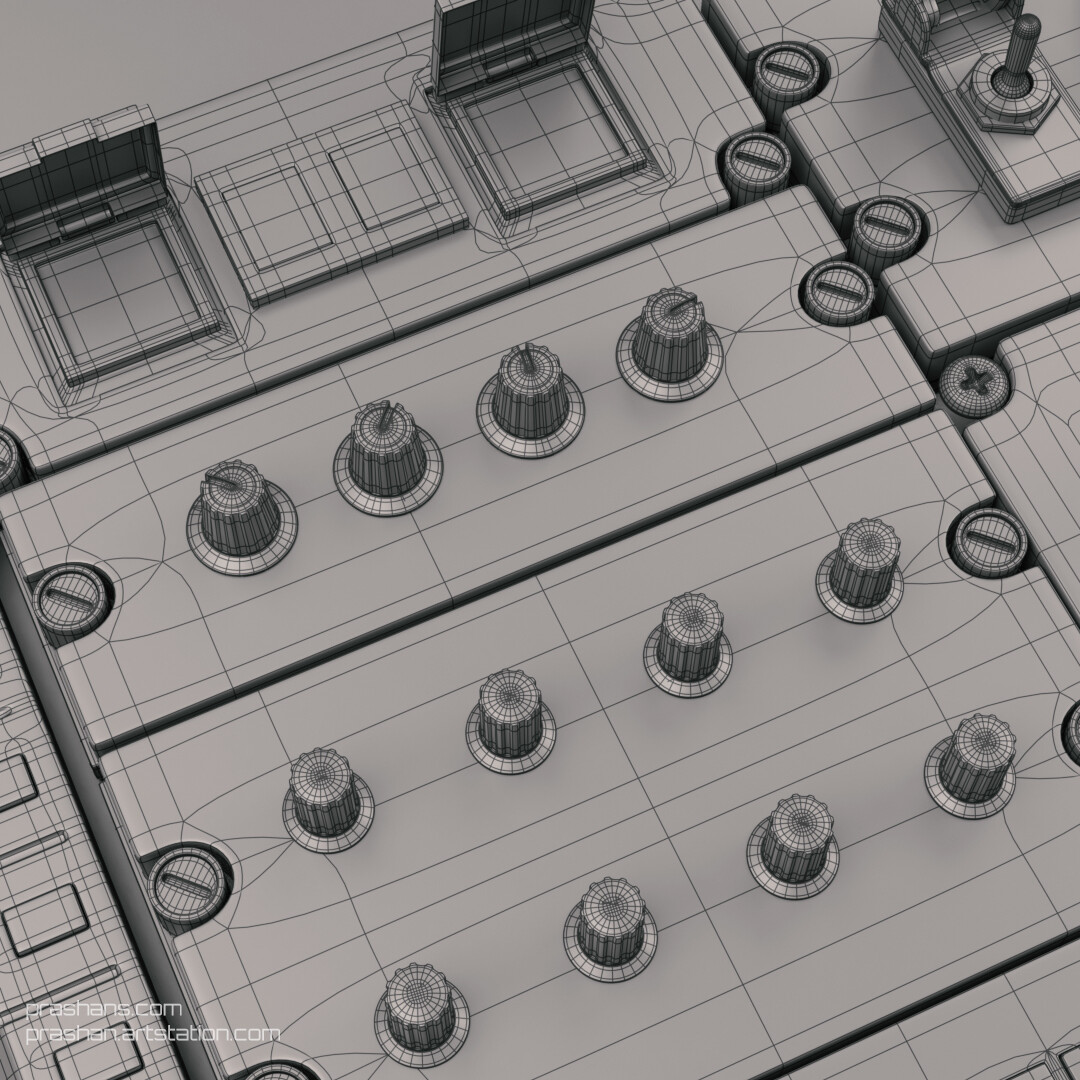 3D artist Prashan Subasinghe - Mech & Cockpit Design