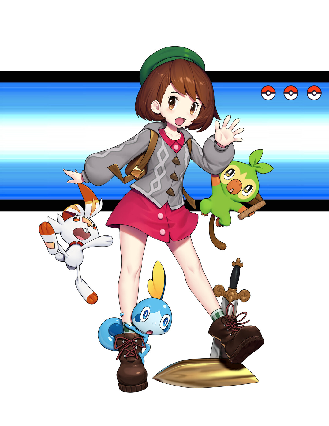 ArtStation - Pokémon Sword / Shield
