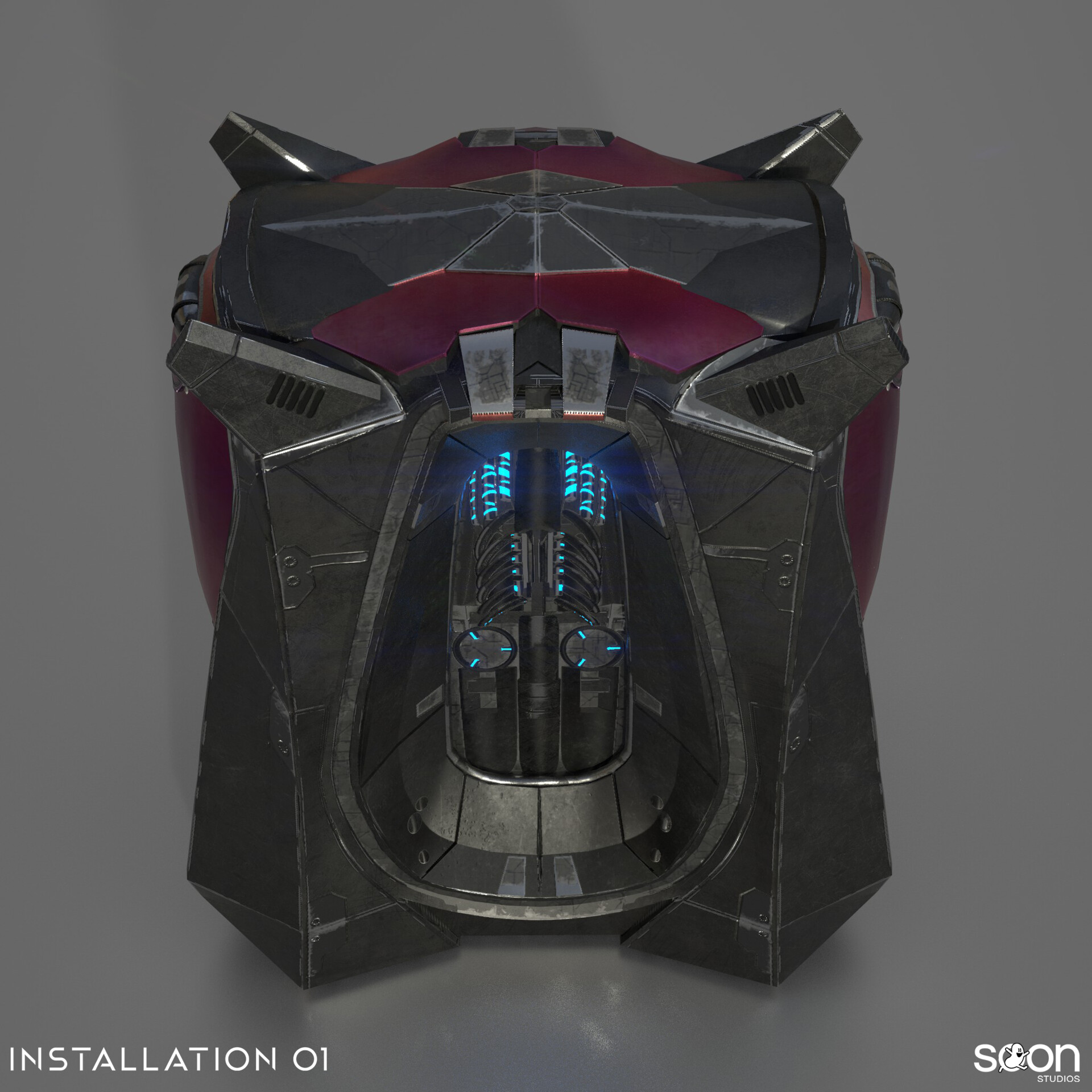 Patrick Hewitt - Covenant Crate (Brutish) - Halo Fan Art