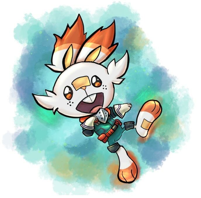 ArtStation - My Hero Scorbunny