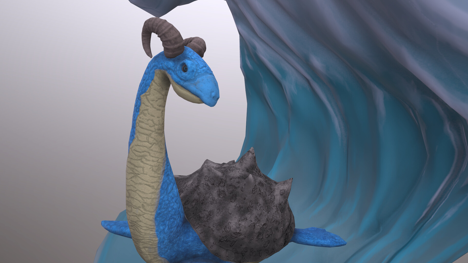 ArtStation - Lapras on Wave