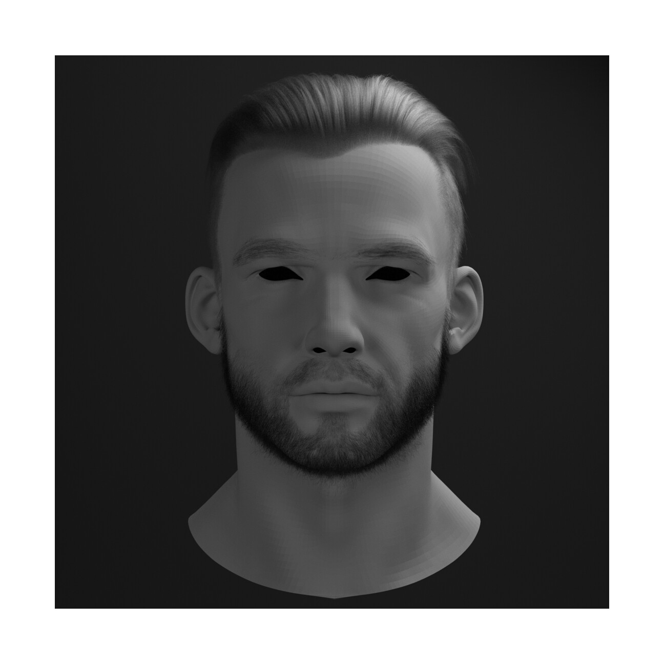 ArtStation - Groom haircut