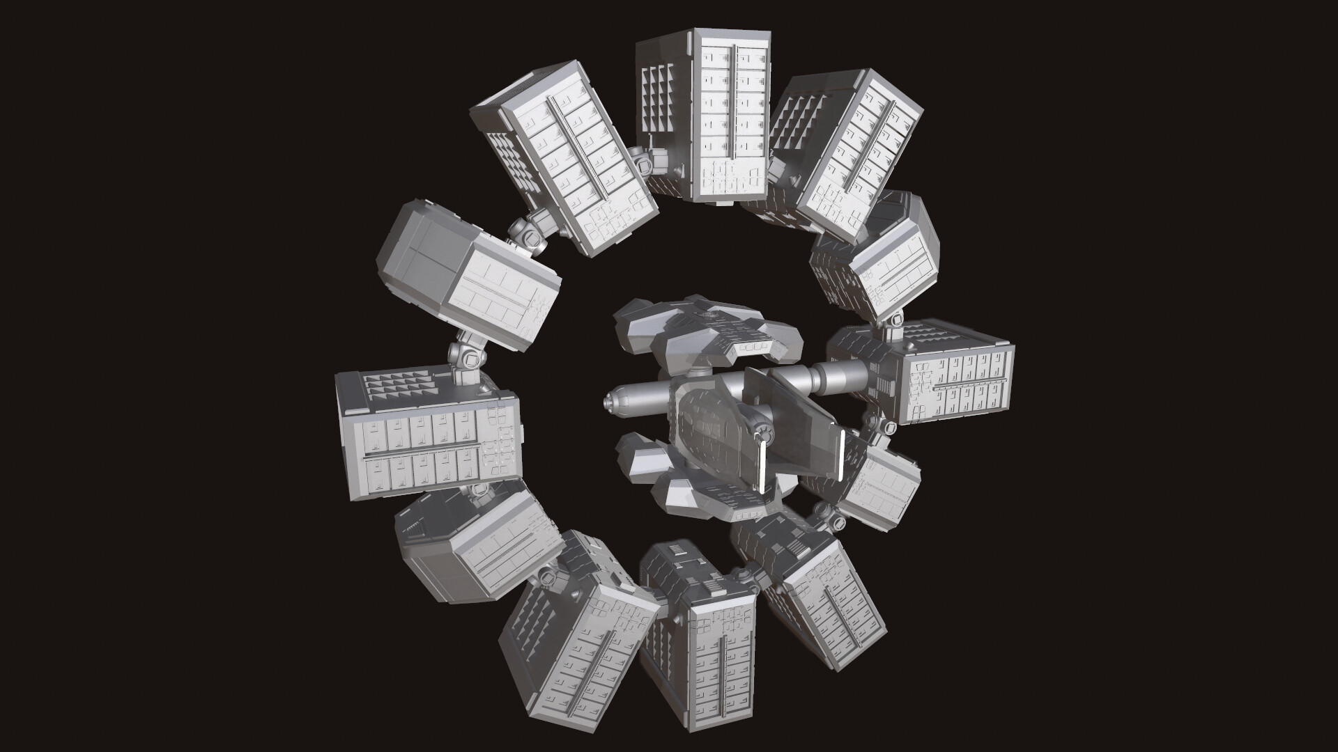 ArtStation - Interstellar - The Endurance - Quickstudy