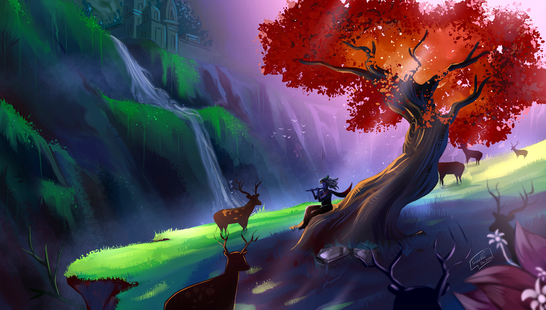 ArtStation - Krishna: Devine & Calm