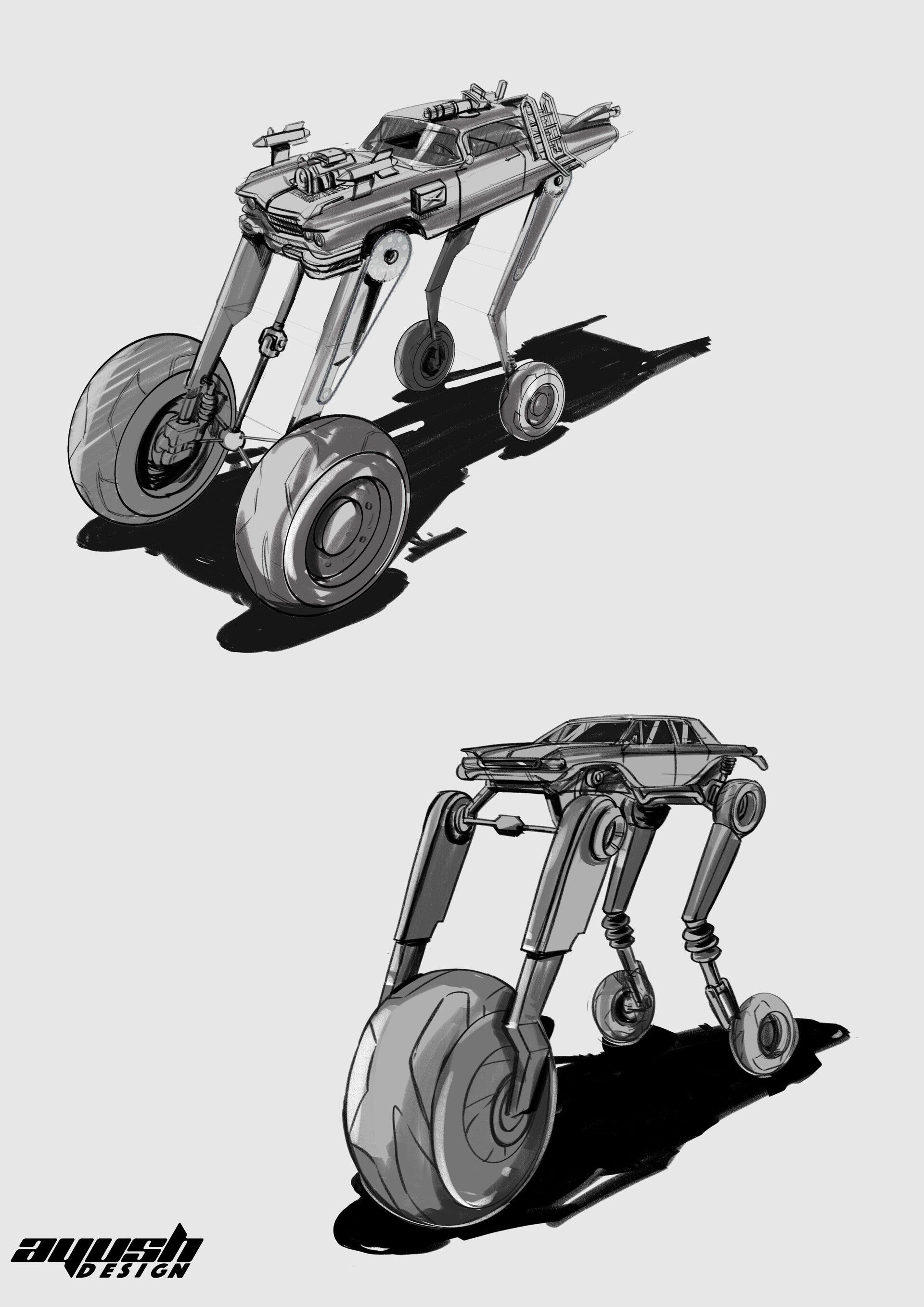 ArtStation - war cars