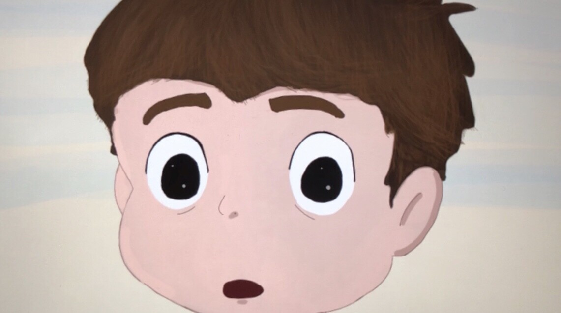 ArtStation - Filfla short animation (2019) - still image of the boy