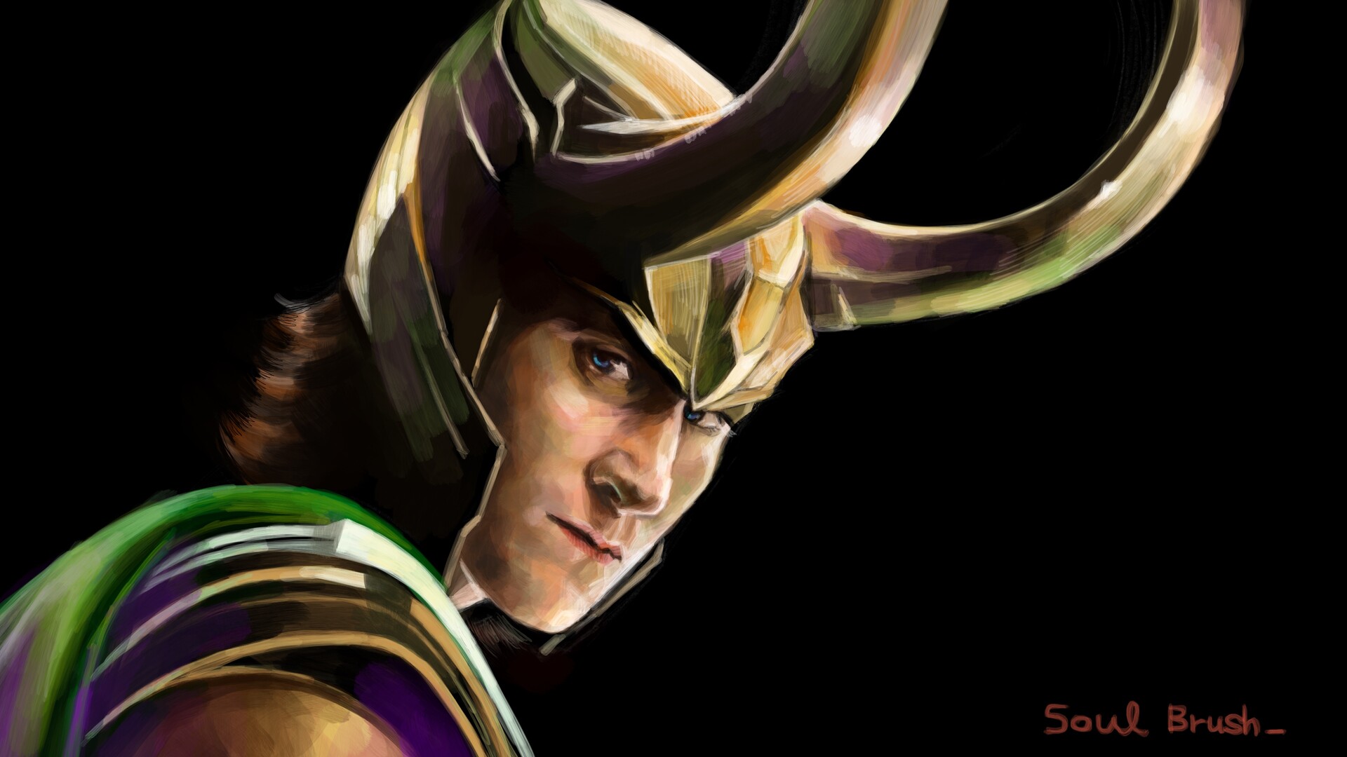 ArtStation - Digital Drawing _ Loki