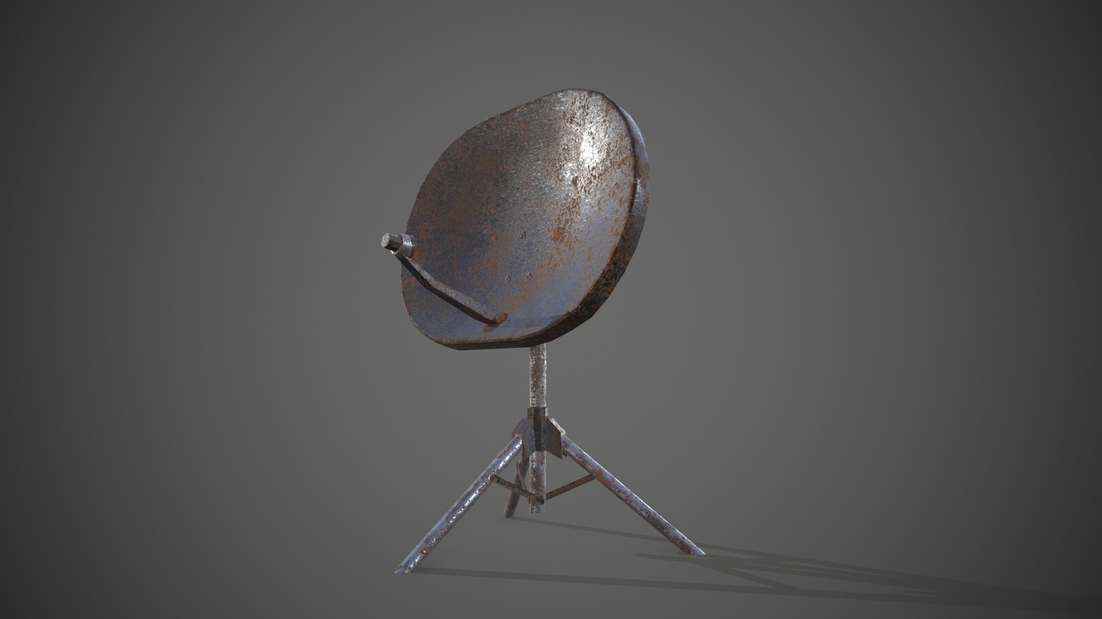 Danny Wong - Rustic portable satellite dish