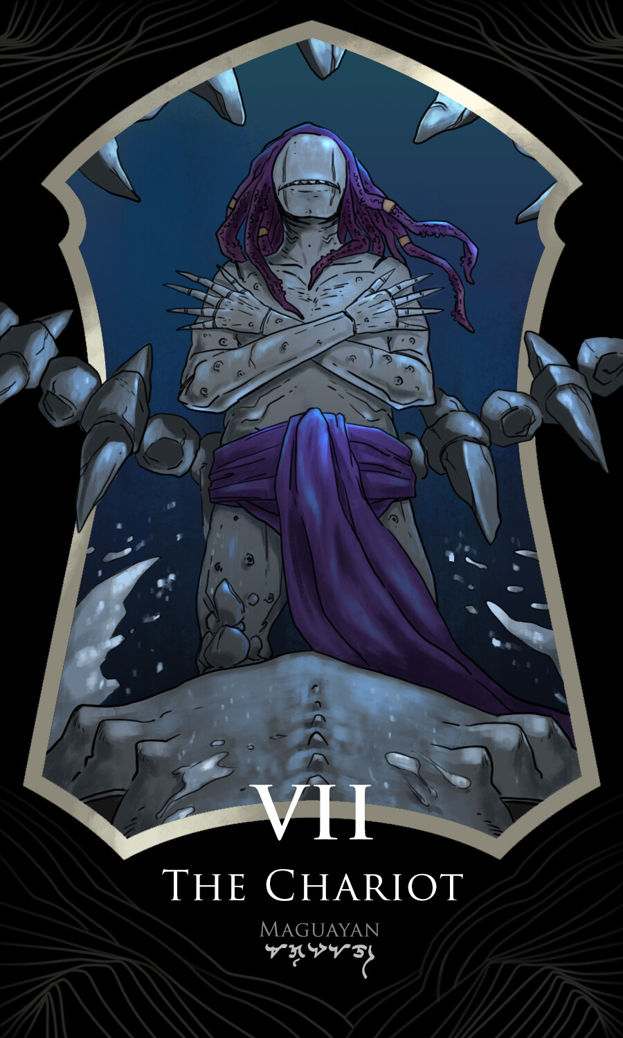 ArtStation - Visayan Gods x Major Arcana :: VII - The Chariot