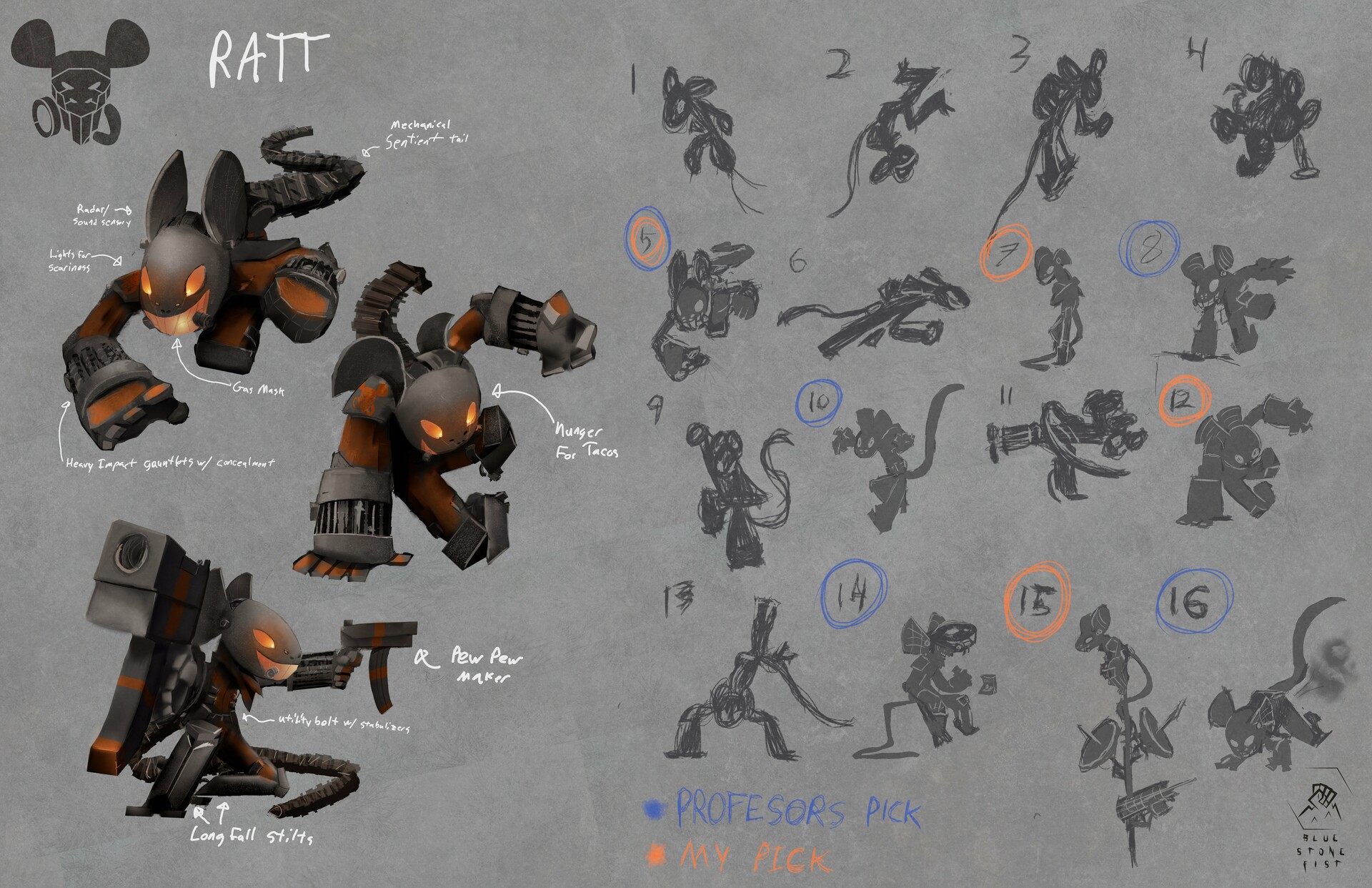 J.L. Trout - Ratt's Mischief Concept Art Batch #2