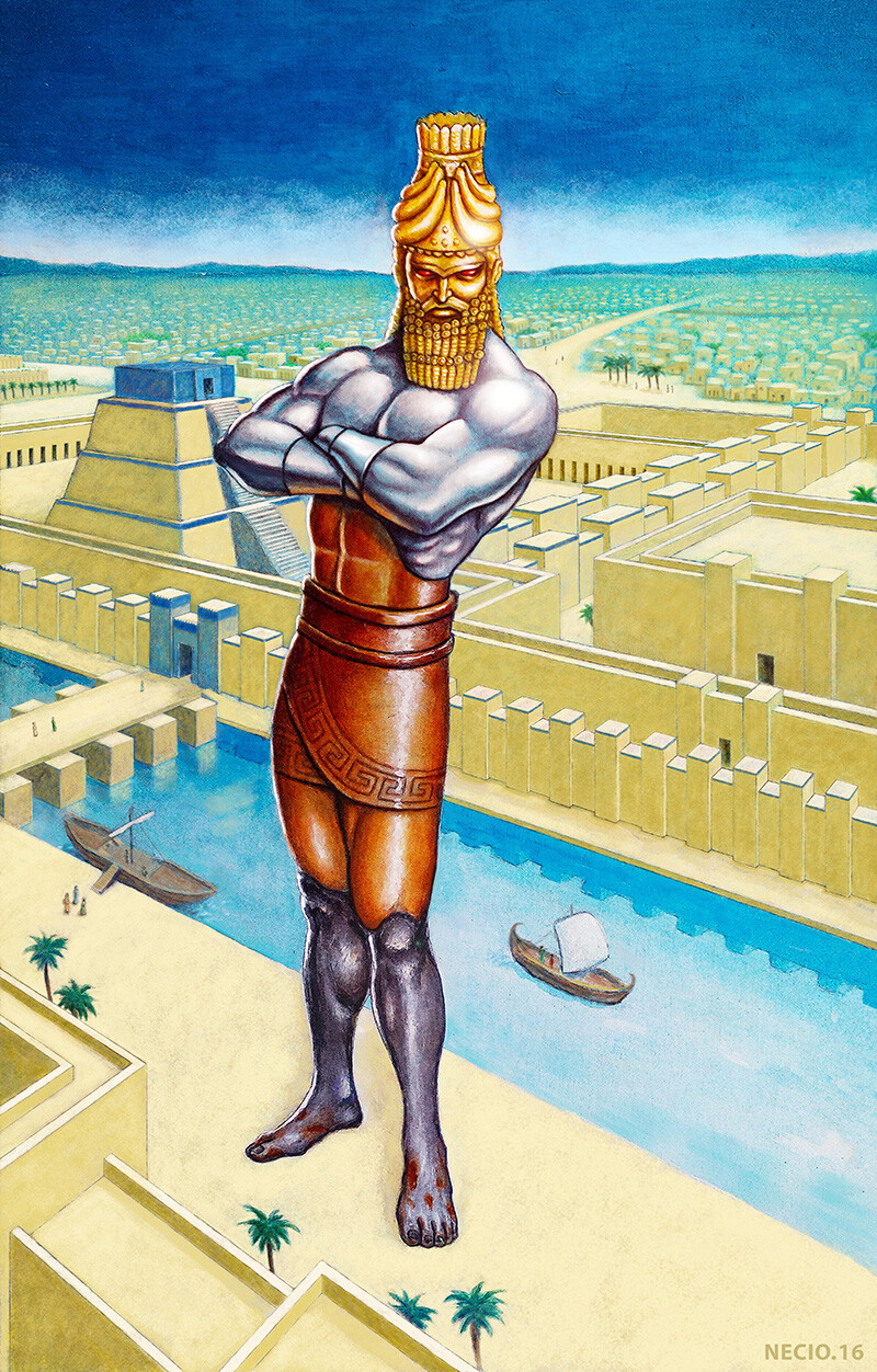king nebuchadnezzar dream image