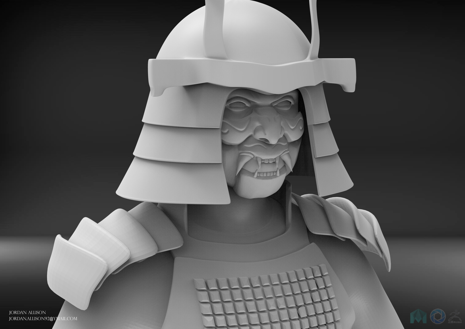 ArtStation - Samurai (WIP)