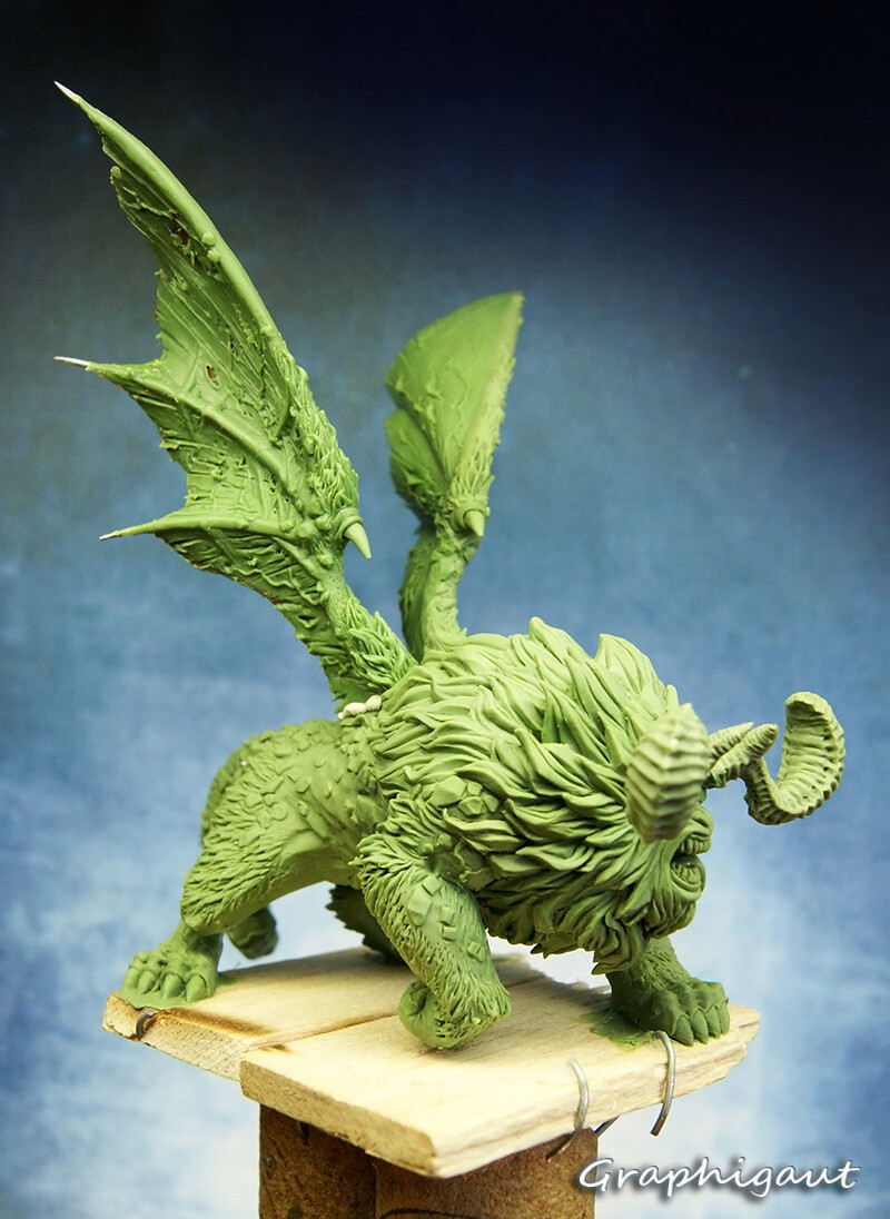 ArtStation - Manticore + various characters from "Mythic Battles ...