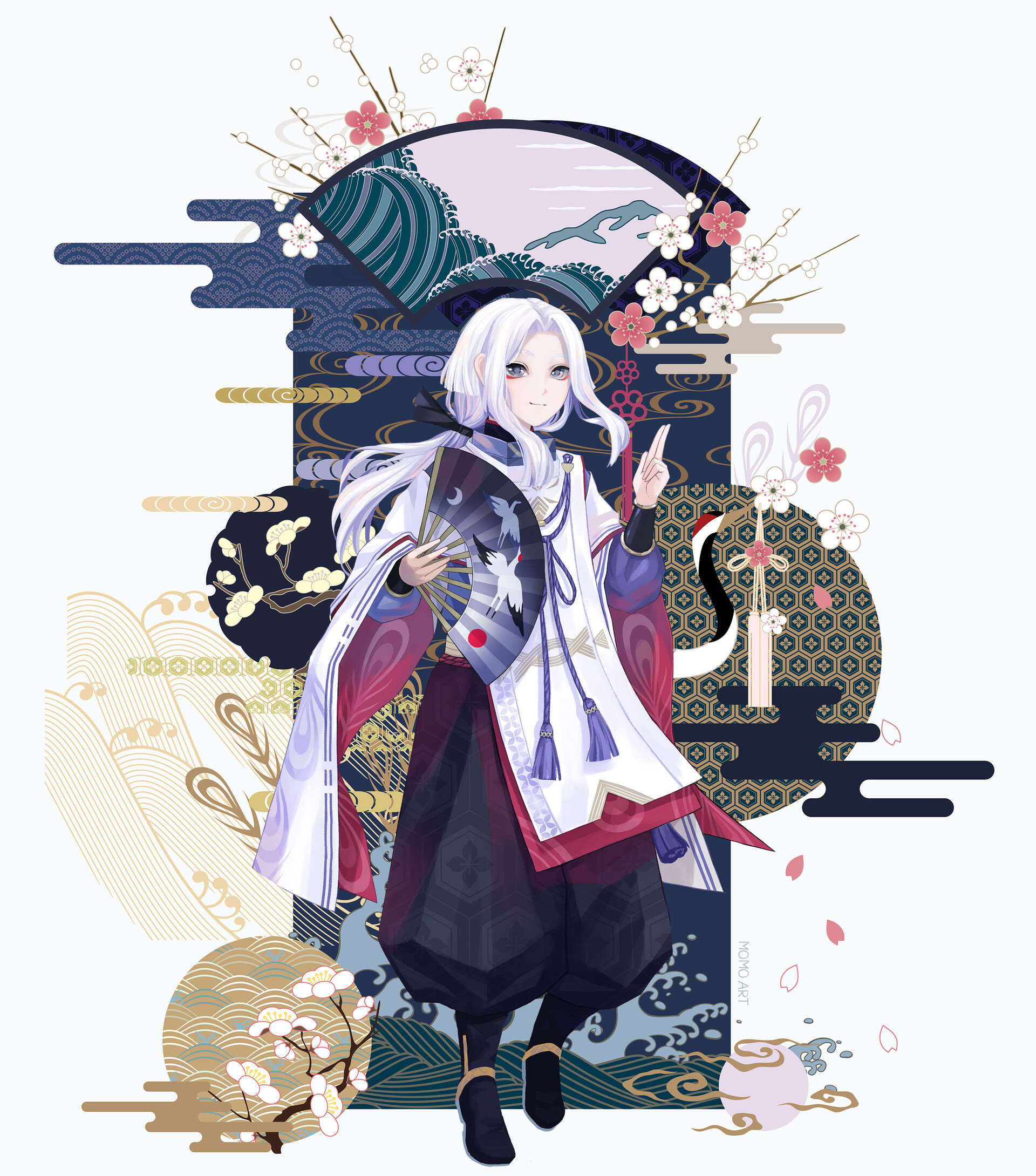 ArtStation - Fanart Seimei - Onmyoji