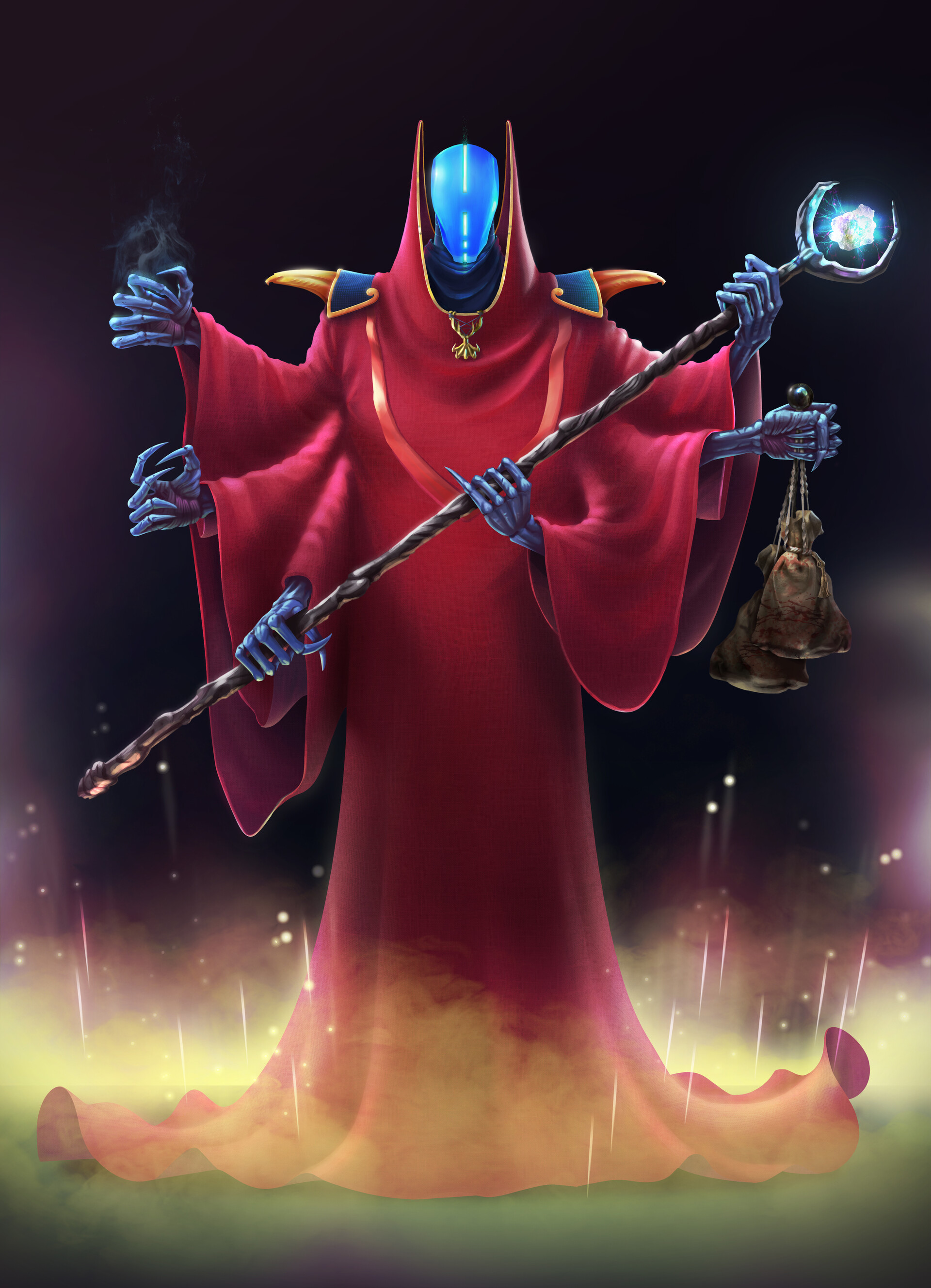 ArtStation - Justice in Blue Hands