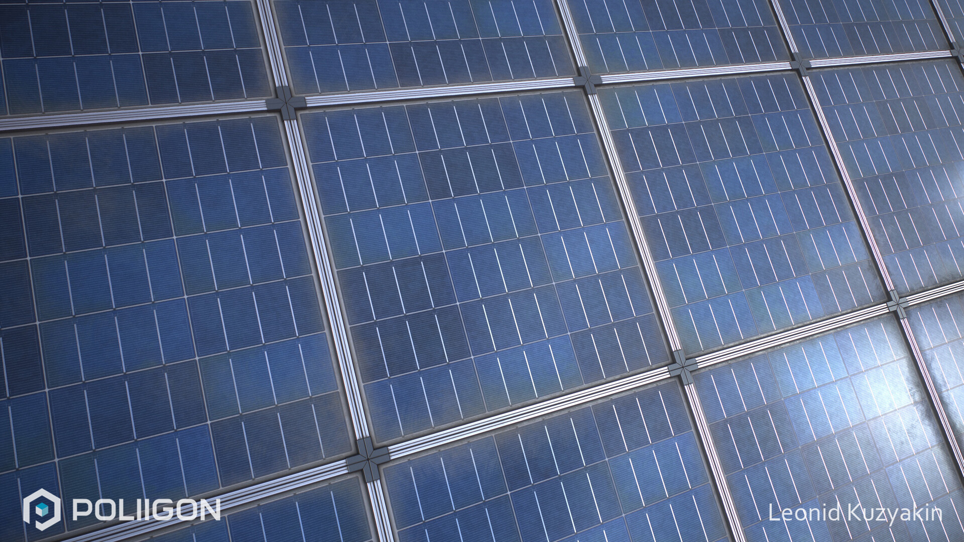 solar panel texture 4k