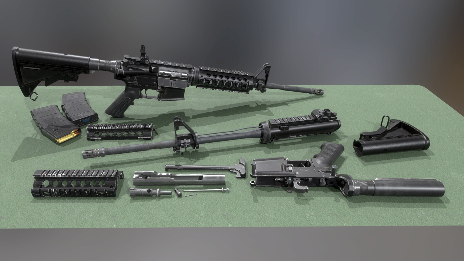 Tom Guo - M4A1 (With Field Strip)