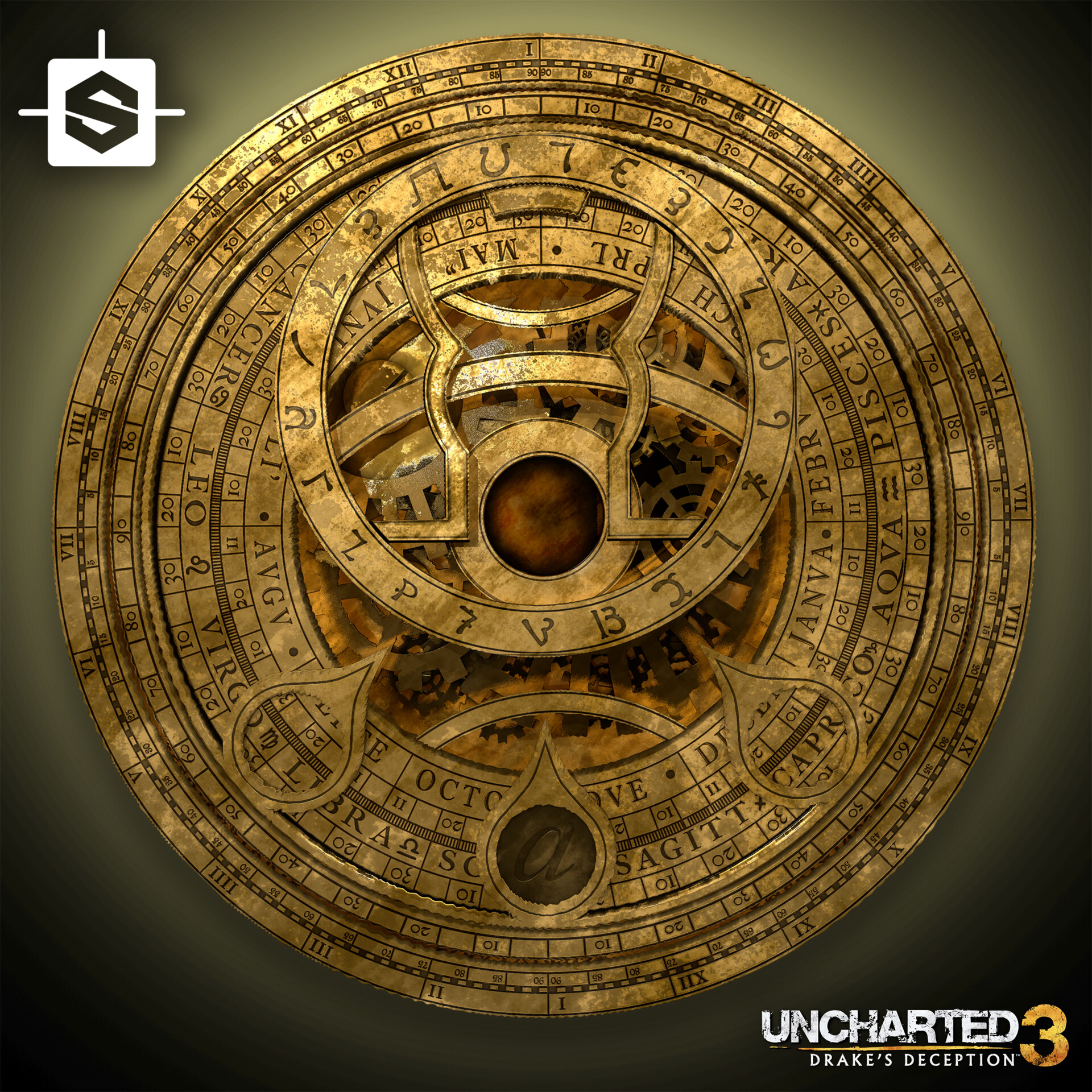 Ishan Verma - Uncharted 3 Cipher DIsk - Substance