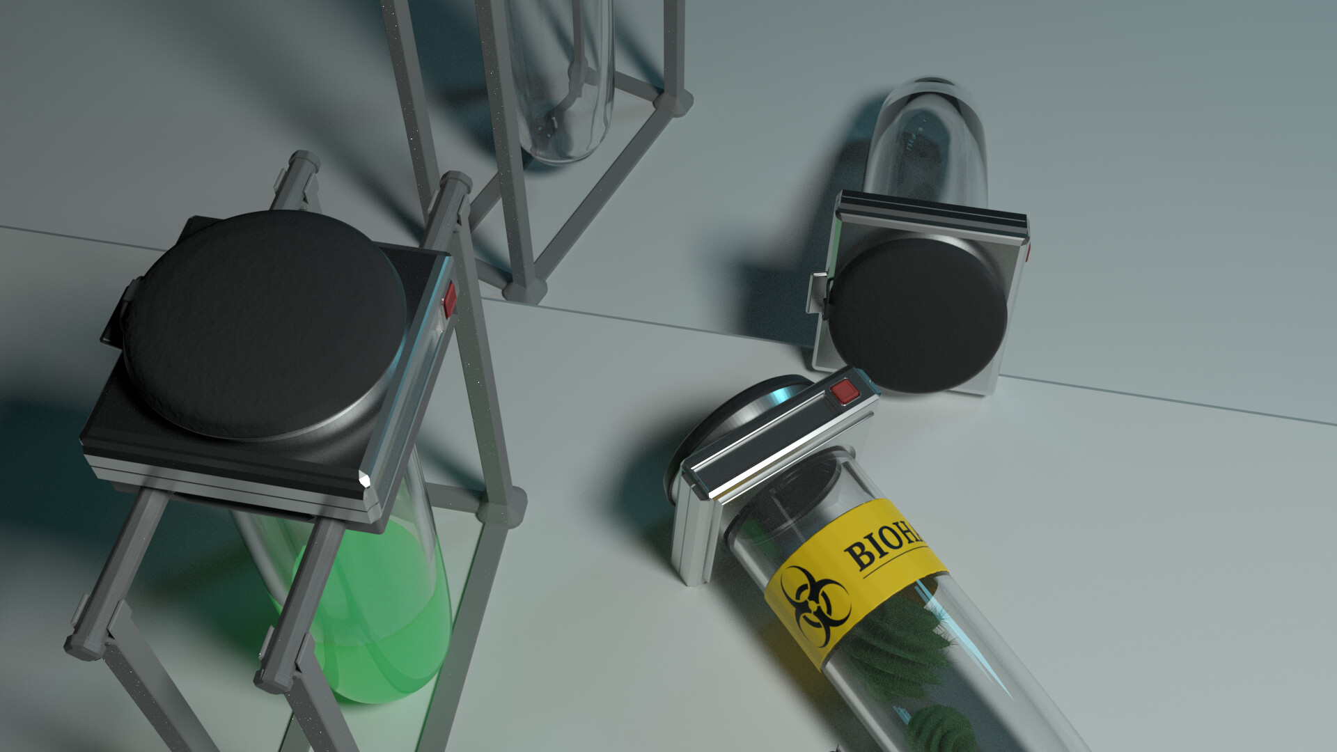 ArtStation - Vial Collection - Sci-Fi Scene