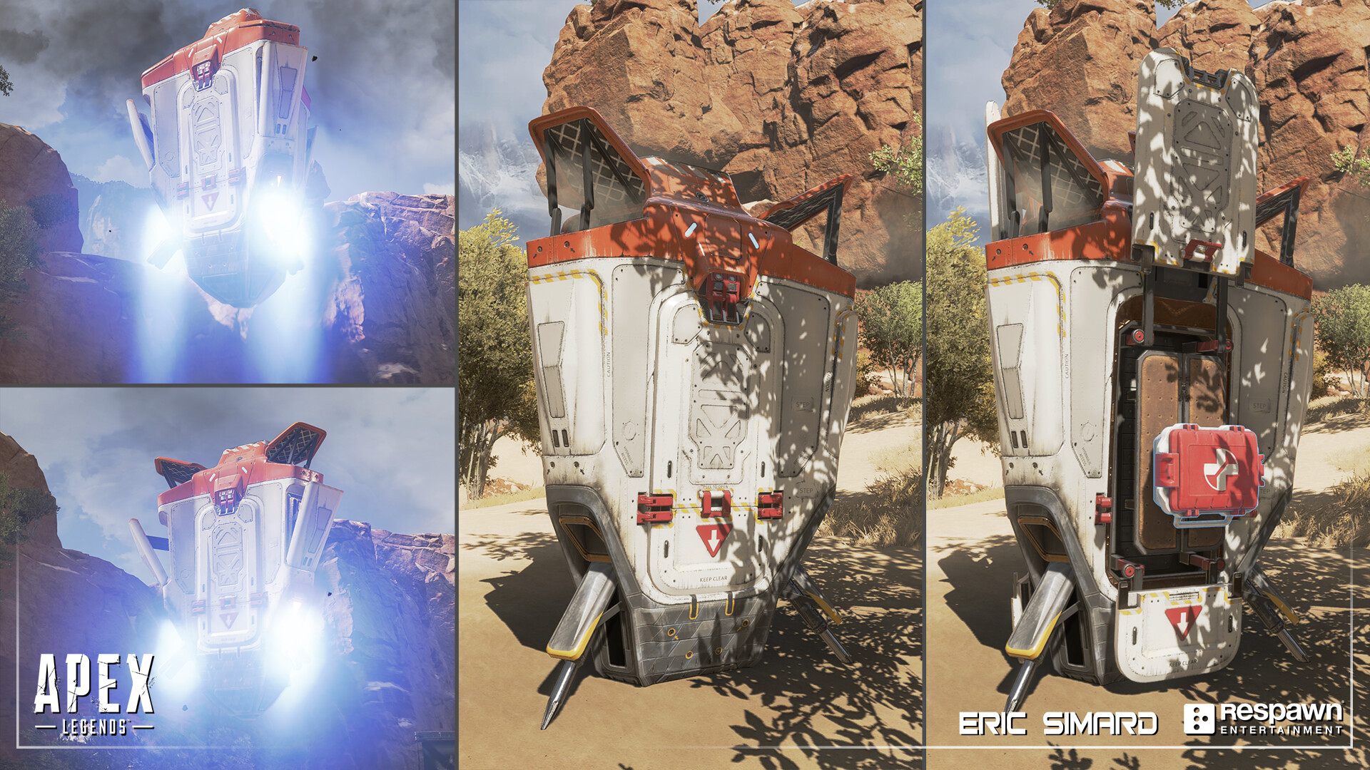 Eric Simard - Apex Legends - Loot Drop Pod