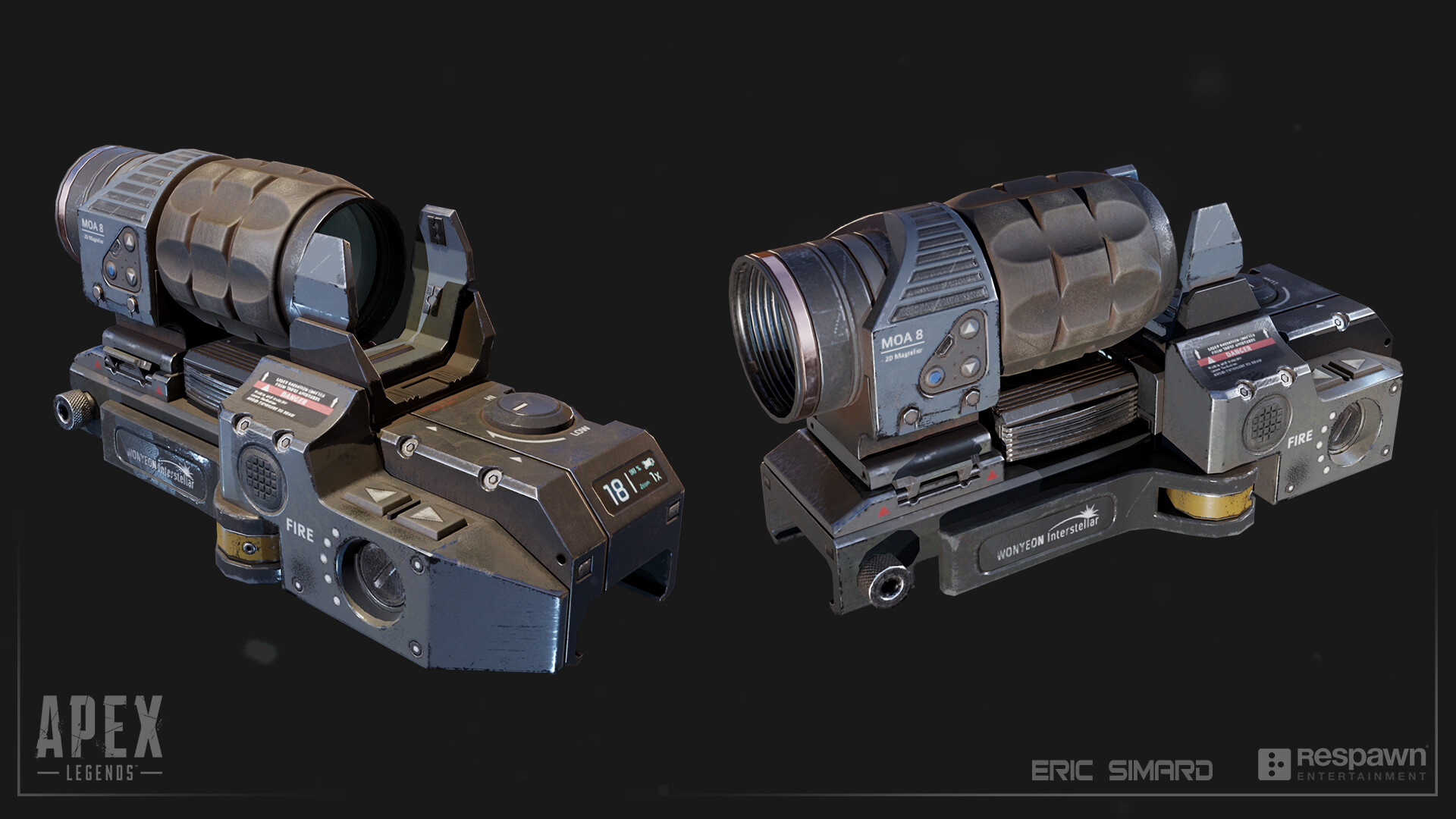 Eric Simard - Apex Legends - Sights and Optics