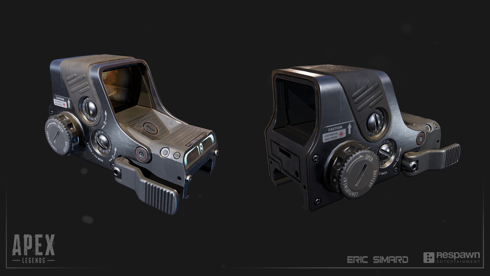 Eric Simard - Apex Legends - Sights and Optics